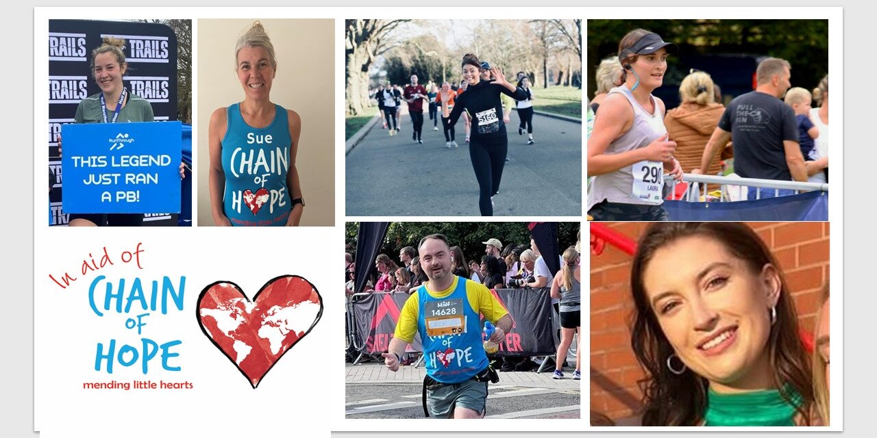 Chain of Hope London Marathon Runners ready to take on 26.2 miles for ...